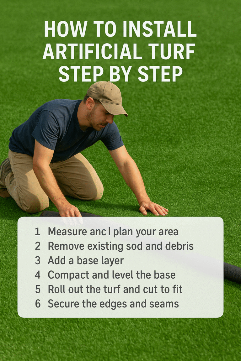 How to Install Artificial Turf: A Complete Guide - US Turf San Diego
